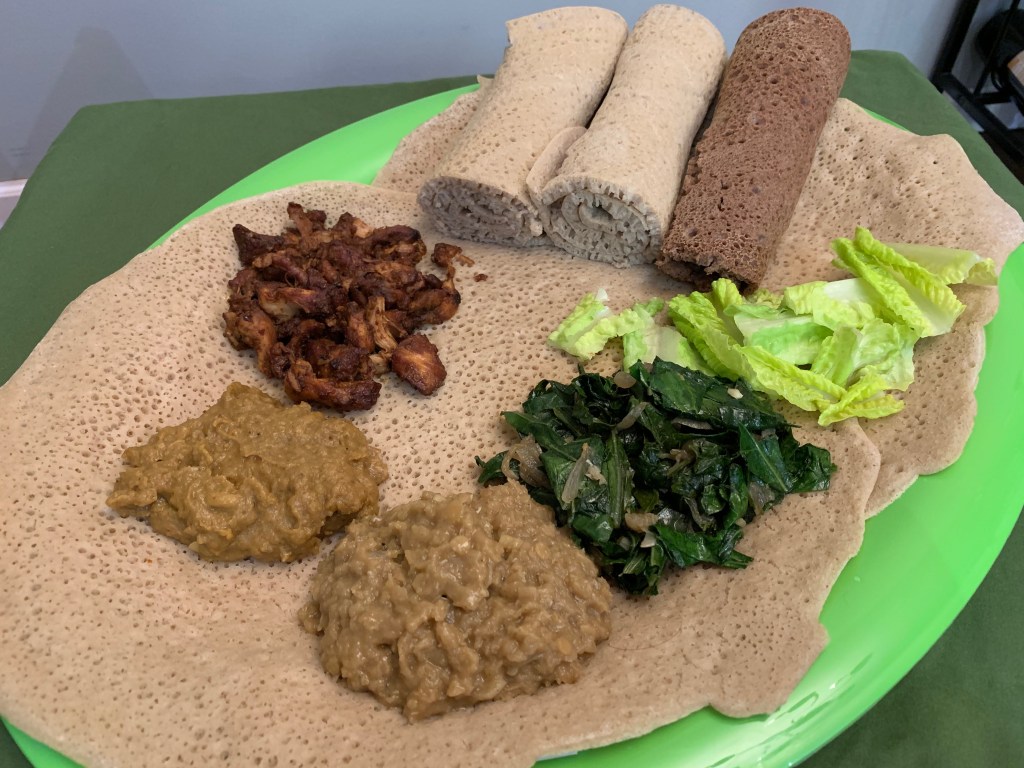 Authentic Ethiopian Injera with Teff Fermentation | I Can Run, So I Will!