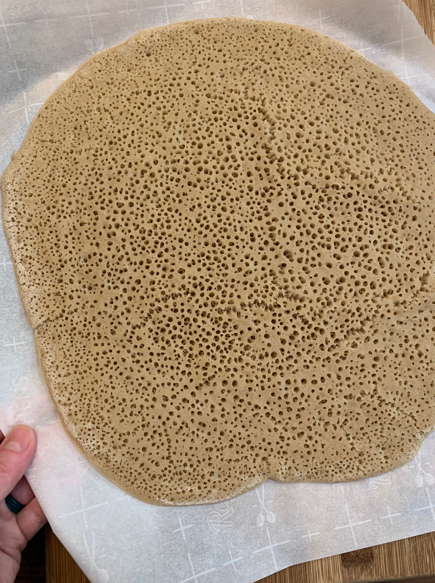 Authentic Ethiopian Injera with Teff Fermentation | I Can Run, So I Will!
